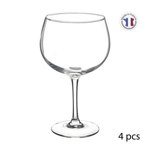 SET 4 unid. COPA DE GINEBRA DE CRISTAL 70cl